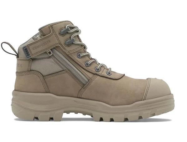 Blundstone Rotoflex Zip/Lace Composite Safety Boot - 8553 - Workers ...